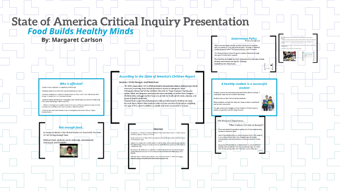 State of America Critical Inquiry Presentation by Margaret Carlson