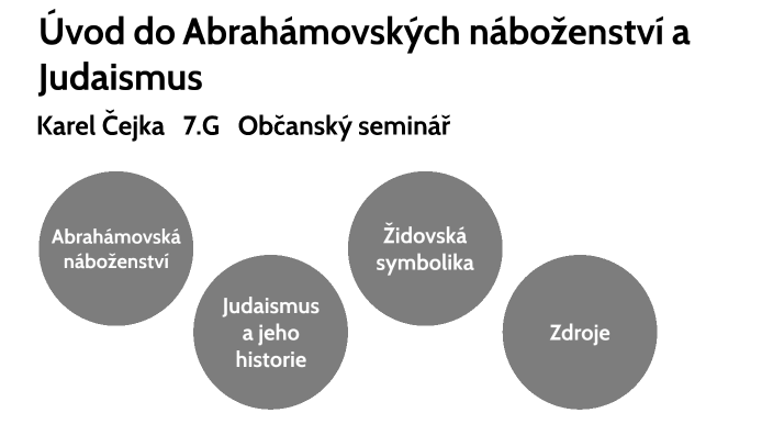 Judaismus by Karel Cejka on Prezi