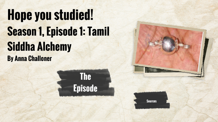 Tamil Siddha Alchemy by A Chal on Prezi