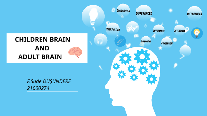 children brain and adult brain by Sude Düşündere on Prezi