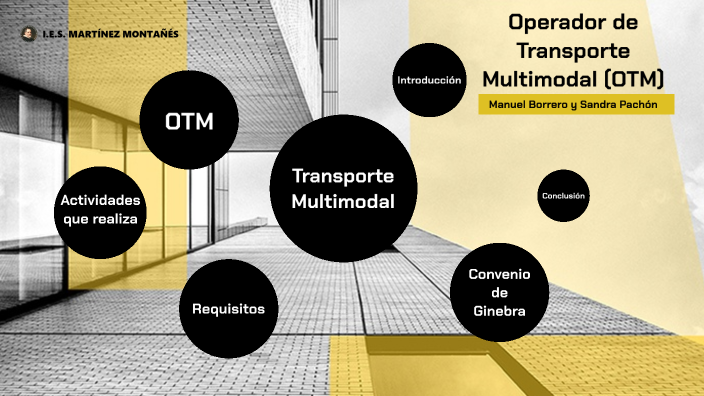 Operador de Transporte Multimodal (OTM) by Bella manga on Prezi