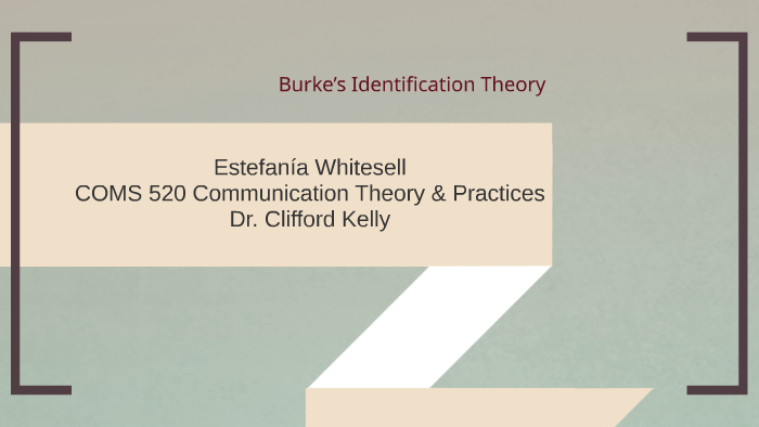 Burke's Identification Theory by Estefanía Sotelo on Prezi