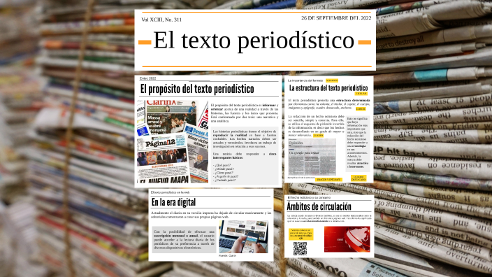 TEXTO PERIODÍSTICO by Marina Argañaraz on Prezi