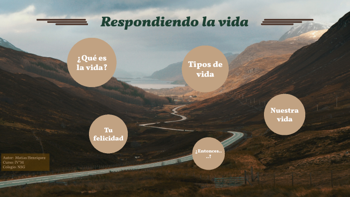 ¿Que es la vida?¿Que significado tiene y qué nos motiva? by Matías ...