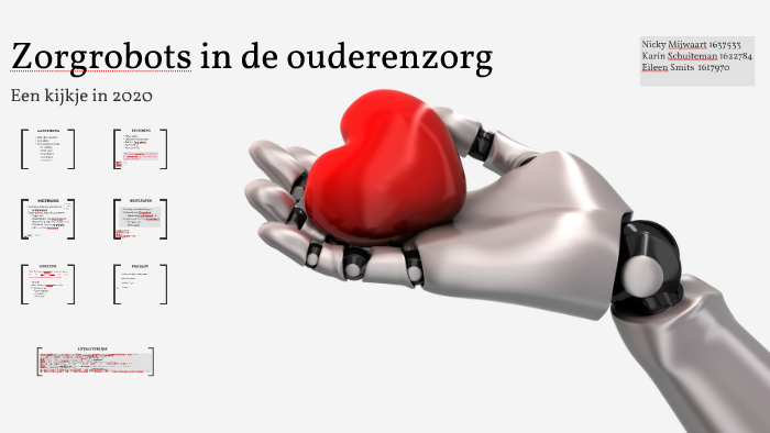 Zorgrobots in de ouderenzorg by on Prezi