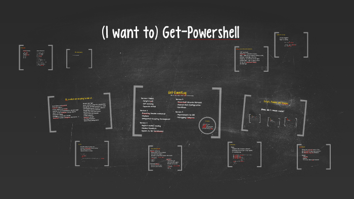 Brief history of Powershell by Dale Stewart on Prezi