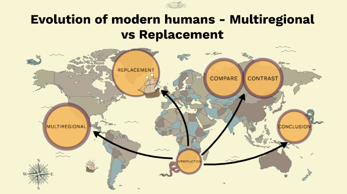 Multiregional vs Replacement Evolution by Kelda Perumal on Prezi