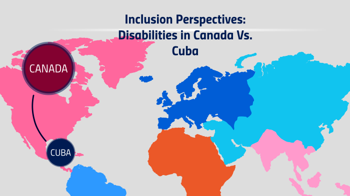 Inclusion Perspectives Assignment: Disabilities in Canada Vs. Cuba by ...