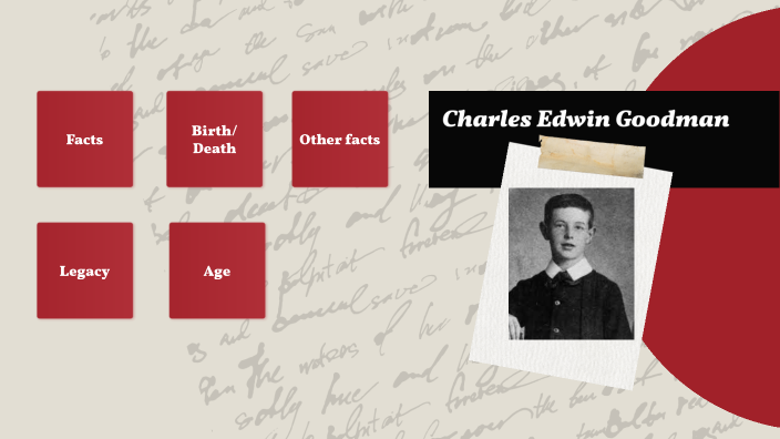 Charles Edward Goodwin-Nate self by Nathaniel Self on Prezi