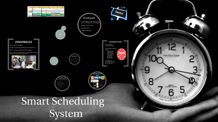 Smart Scheduling System by Himanshu Sawant on Prezi