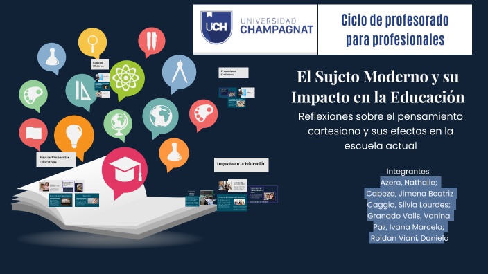 El Sujeto Moderno y su Impacto en la Educación by Ivana Marcela Paz on ...