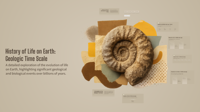 History of Life on Earth: Geologic Time Scale by Sarahley Nague on Prezi