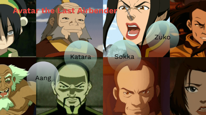 ATLA Character development by Mychael Usserey on Prezi