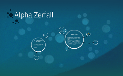 Alpha Zerfall by abc avc on Prezi