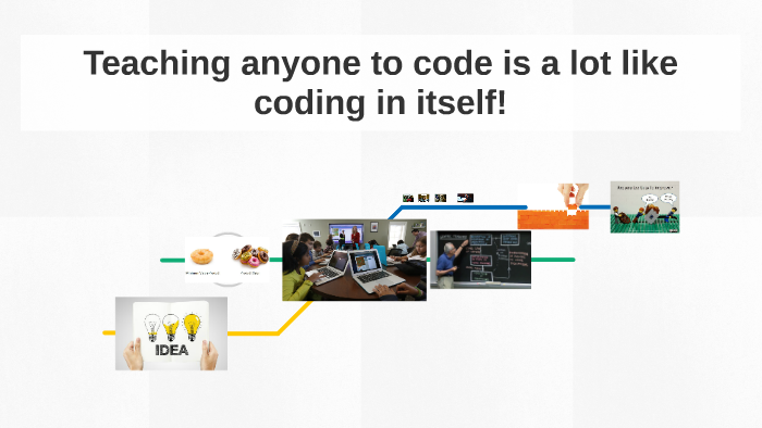 Teaching anyone to code is a lot like coding in itself! by George ...