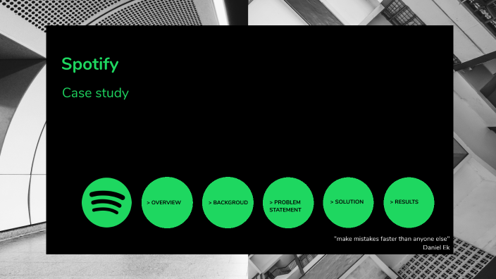 spotify case study by yana Razmakhnina on Prezi
