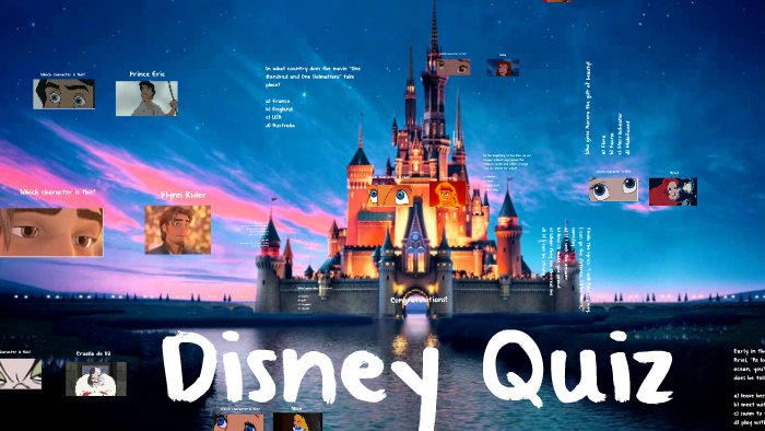 Disney Quiz by Jhonas Banow on Prezi