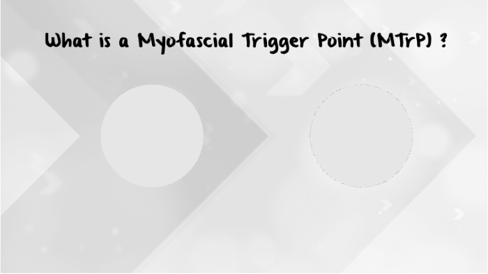 What is a Myofascial Trigger Point (MTrP) ? by Pauline BLANCHET on Prezi