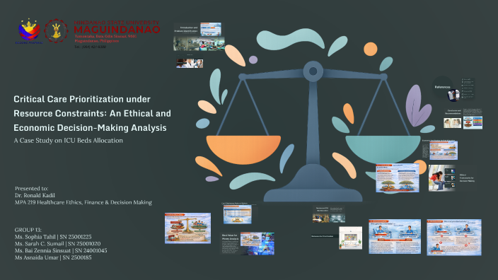 Critical Care Prioritization under Resource Constraints: An Ethical and ...