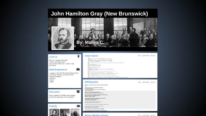 John Hamilton Gray (New Brunswick) by K M on Prezi