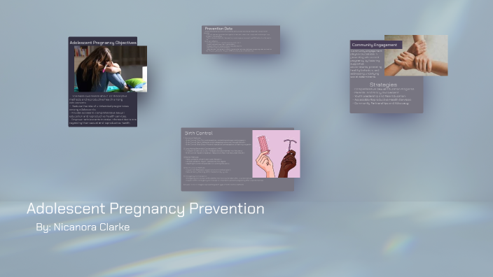 Adolescent Pregnancy Prevention Program Development by Nicanora Clarke ...