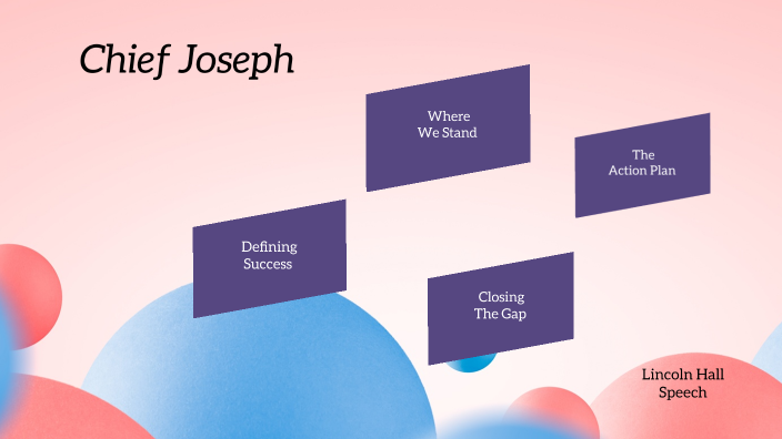 Chief Joseph's Lincoln Hall Speech by Madelyn Horn on Prezi