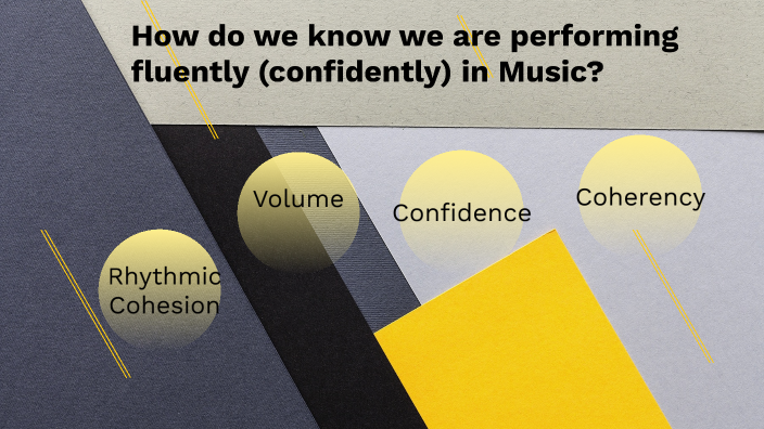 How do we know we are performing successfully in Music? by on Prezi