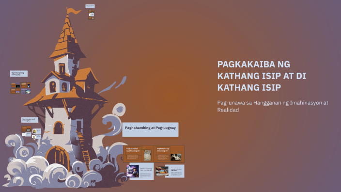 PAGKAKAIBA NG KATHANG ISIP AT DI KATHANG ISIP by Lourdes B. Palaran on ...