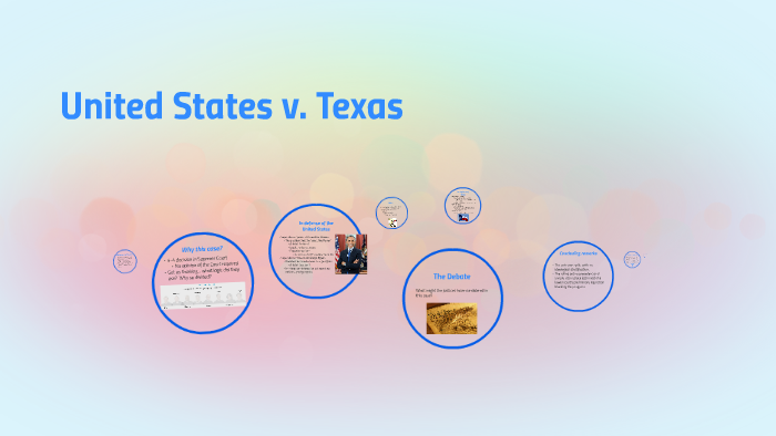 United States v. Texas by Katie Frisbie on Prezi