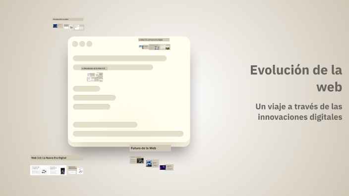 Evolución de la web by Adam Ibarra on Prezi