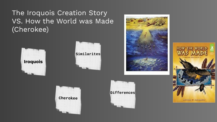 Iroquois creation v.s. How the World was Made (Cherokee) by jade ...