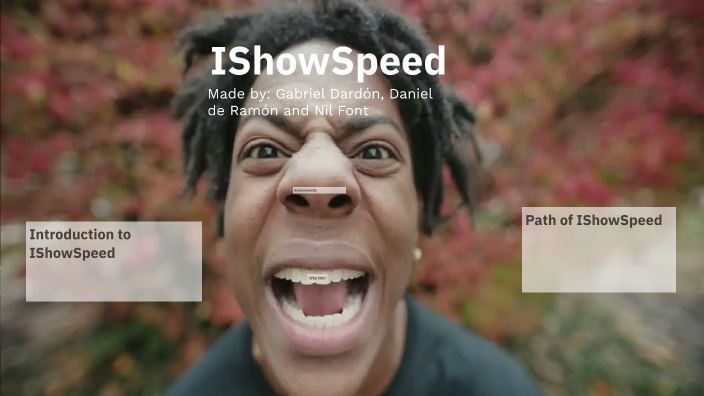 ISHOWSPEED by Nil Font Moure on Prezi