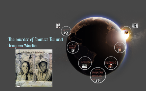 The murder of Emmett till and trayvon martin by victoria williams on Prezi