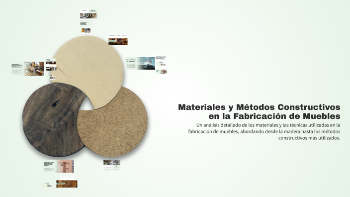 Materiales y Métodos Constructivos en la Fabricación de Muebles by ...