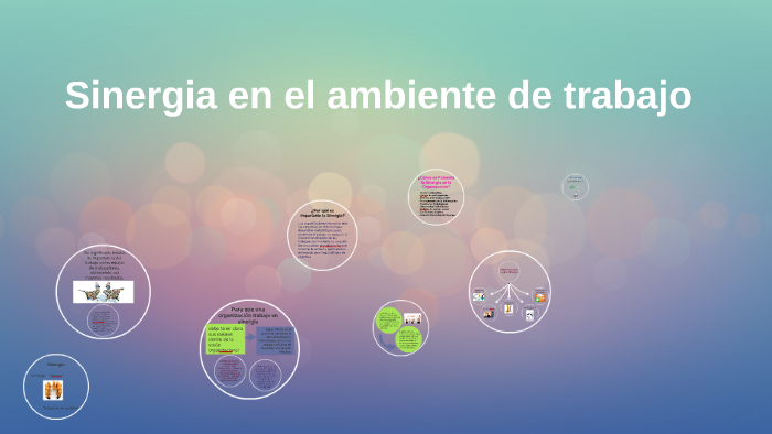 Sinergia en el ambiente de trabajo by Jennifer Badillo on Prezi