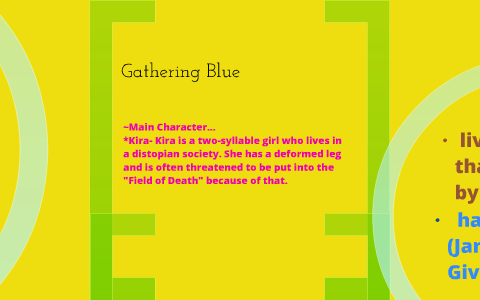 "Gathering Blue" compared to "The Giver" by Mickenna Butterworth on Prezi