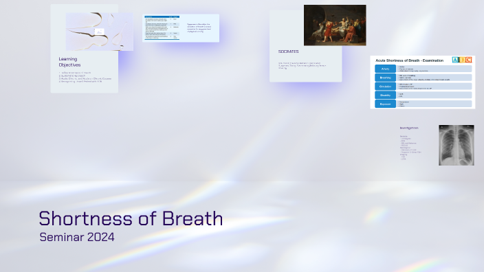 Shortness of Breath Seminar by Edwin Kwan on Prezi