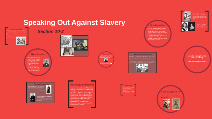 Speaking Out Against Slavery by Chelsea Volk on Prezi
