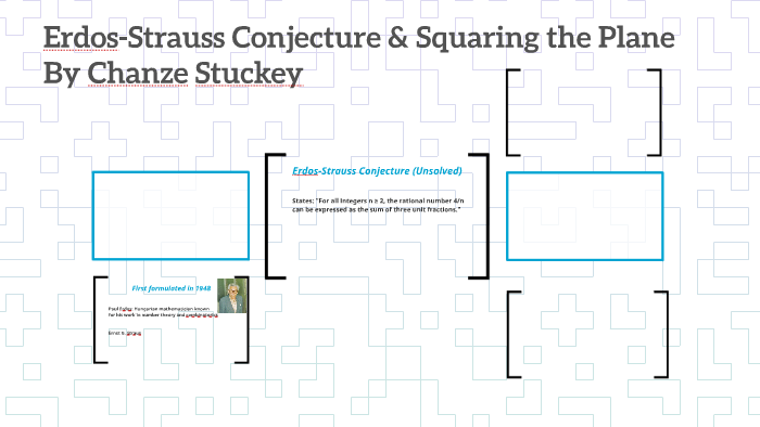 Erdos Strauss Conjecture Squaring The Plane By Chanze Stuckey