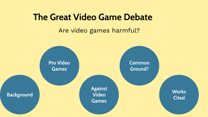The Great Video Game Debate by Russell Carr on Prezi