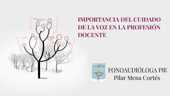 Importancia Del Cuidado De La Voz En La ProfesiÓn Docente By Pilar Mena