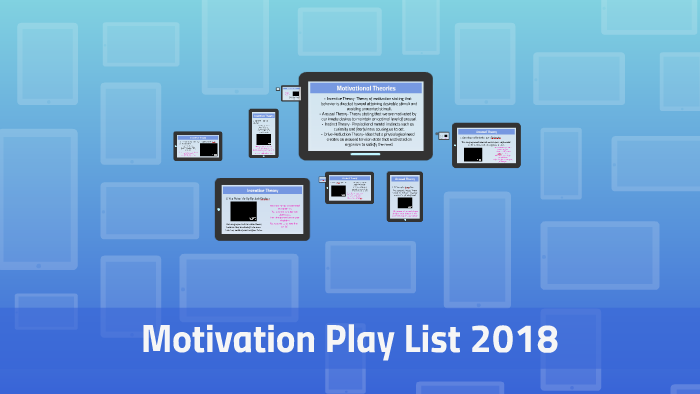 Motivation Play List 2018 by Jordan Hardeman on Prezi