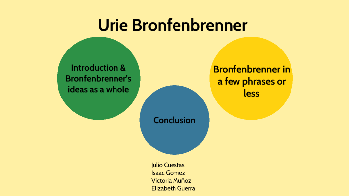 Urie Bronfenbrenner by Julio C on Prezi