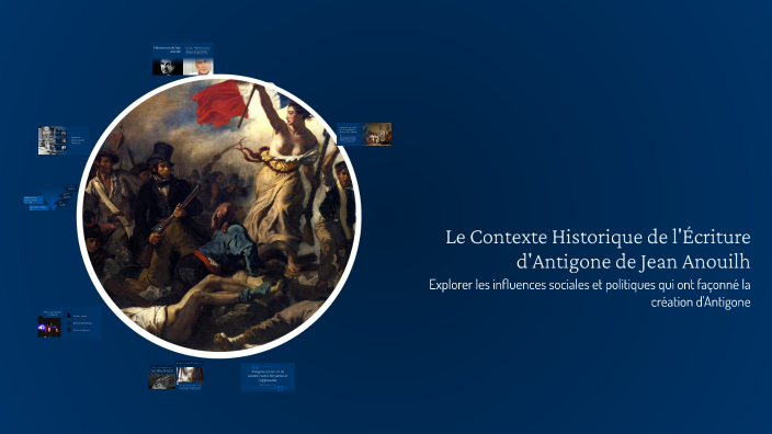 Le Contexte Historique de l'Écriture d'Antigone de Jean Anouilh by ...