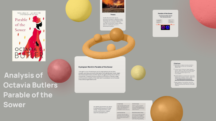 Analysis of Octavia Butlers Parable of the Sower by Brydon Creech on Prezi