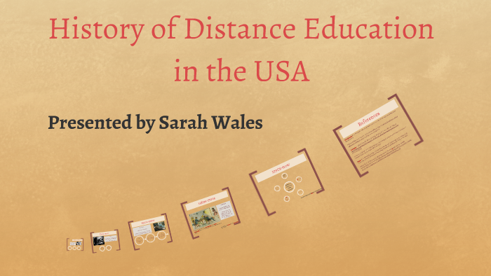 History of Distance Education by miss wales on Prezi