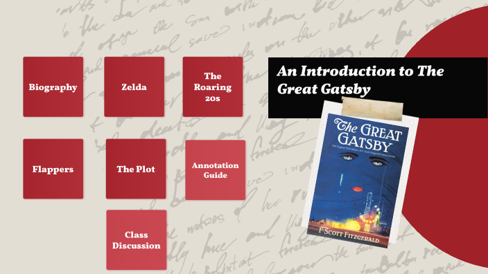 Great Gatsby Introduction by Eric Smithers on Prezi