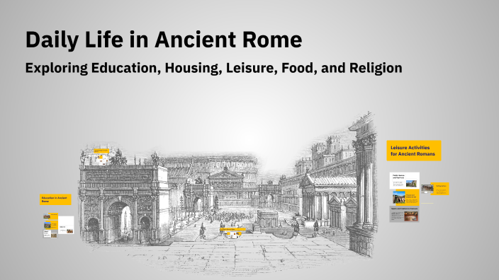Daily Life in Ancient Rome by Maria Luisa Di Raimondo on Prezi