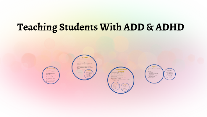 Teaching Students With ADD & ADHD by Dustin Cherry