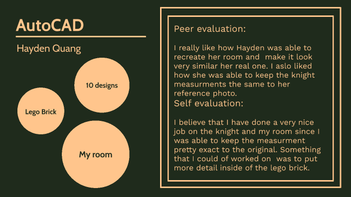 AutoCAD Design Studies- Hayden Quang by hayden quang on Prezi